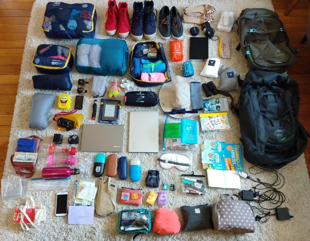 World tour: ultimate packing list - Voyage de miel - Voyage de miel
